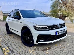 White Volkswagen Tiguan 2019 in Liepaja, with an engine capacity of 2.00 L and mileage of 151 thousand km for 22300 €, photo 3 on AUTOMOTO.COM.LV