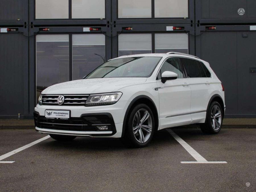 Balts Volkswagen Tiguan 2020 Viļņa, ar dzinēja tilpumu 1.50 L un nobraukumu 130 tūkst. km par 21490 €, foto 1 vietnē AUTOMOTO.COM.LV