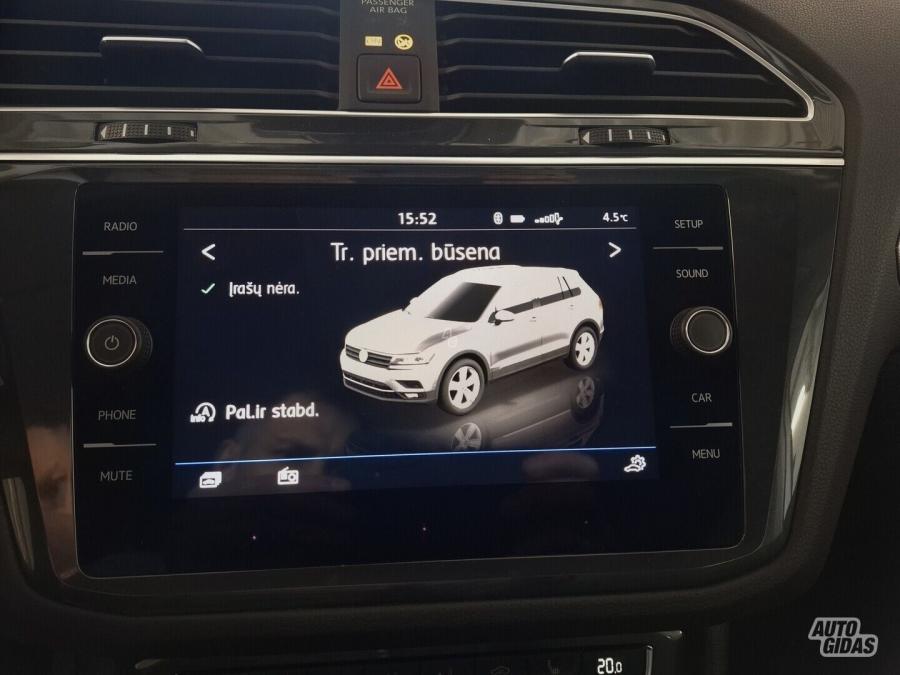 Balts Volkswagen Tiguan 2020 Šauļi, ar dzinēja tilpumu 1.50 L un nobraukumu 114 tūkst. km par 15500 €, foto 18 vietnē AUTOMOTO.COM.LV