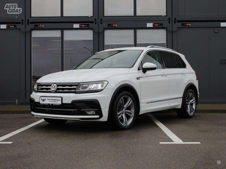 White Volkswagen Tiguan 2020 in Vilnius, with an engine capacity of 1.50 L and mileage of 130 thousand km for 21000 €, photo 1 on AUTOMOTO.COM.LV
