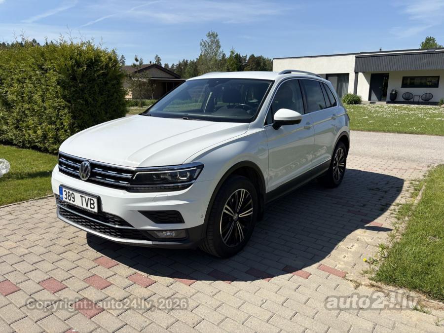 Balts Volkswagen Tiguan 2020 Tallina, ar dzinēja tilpumu 2.00 L un nobraukumu 172 tūkst. km par 23490 €, foto 1 vietnē AUTOMOTO.COM.LV