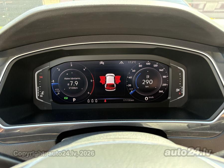 Balts Volkswagen Tiguan 2020 Tallina, ar dzinēja tilpumu 2.00 L un nobraukumu 172 tūkst. km par 23490 €, foto 9 vietnē AUTOMOTO.COM.LV