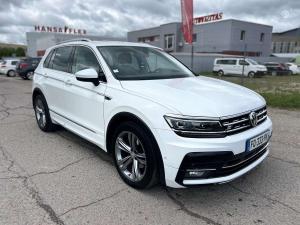 White Volkswagen Tiguan 2020 in Panevezys, with an engine capacity of 1.97 L and mileage of 208 thousand km for 16500 €, photo 3 on AUTOMOTO.COM.LV