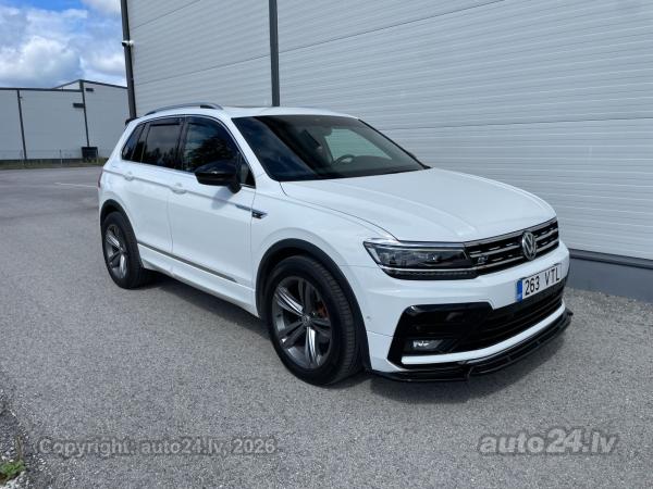 White Volkswagen Tiguan 2020 in Tallinn, with an engine capacity of 2.00 L and mileage of 149 thousand km for 20998 €, photo 1 on AUTOMOTO.COM.LV