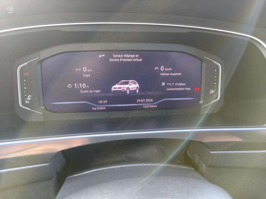 Белый Фольксваген Тигуан 2020 в Каунас, объемом двигателя 1.97 л и пробегом 150 тыс. км за 15700 €, фото 14 на AUTOMOTO.COM.LV
