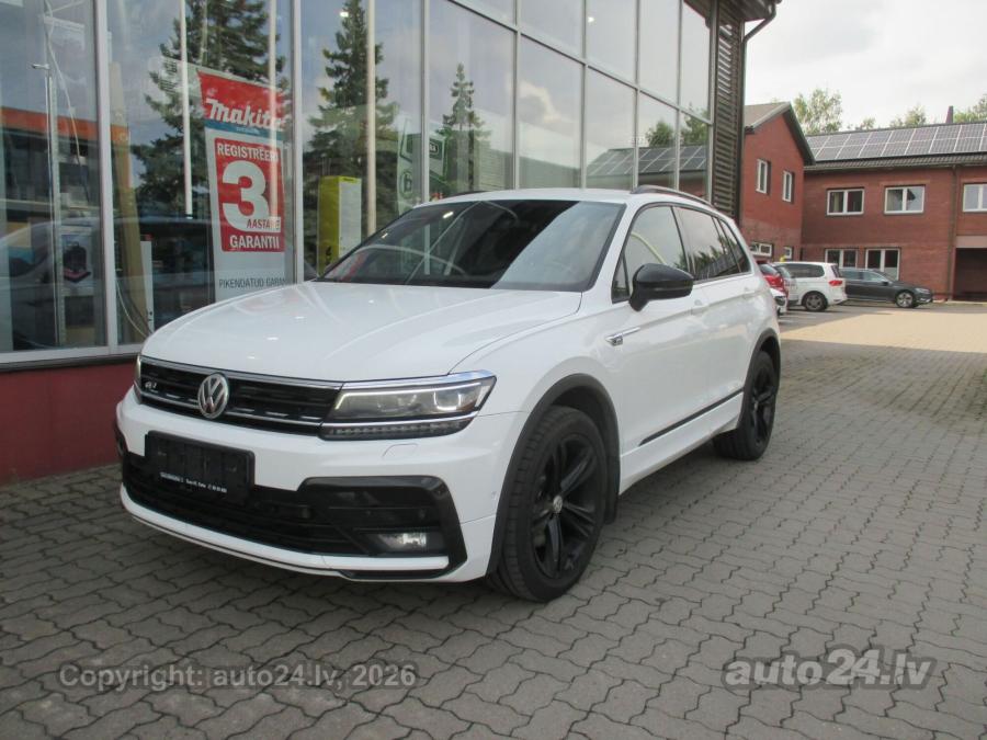White Volkswagen Tiguan 2020 in Tartu, with an engine capacity of 2.00 L and mileage of 219 thousand km for 19990 €, photo 1 on AUTOMOTO.COM.LV