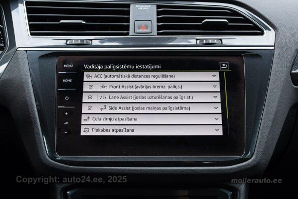 White Volkswagen Tiguan 2021 in Riga, with an engine capacity of 2.00 L and mileage of 170 thousand km for 28131 €, photo 11 on AUTOMOTO.COM.LV