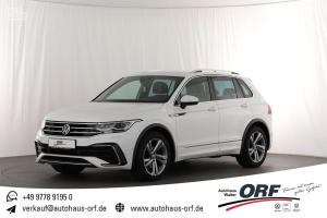 White Volkswagen Tiguan 2021 in Kaunas, with an engine capacity of 1.50 L and mileage of 64 thousand km for 31660 €, photo  on AUTOMOTO.COM.LV