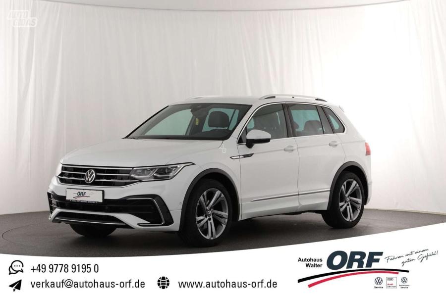 Balts Volkswagen Tiguan 2021 Kauņa, ar dzinēja tilpumu 1.50 L un nobraukumu 64 tūkst. km par 31660 €, foto 1 vietnē AUTOMOTO.COM.LV
