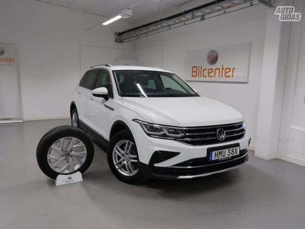 White Volkswagen Tiguan 2021 in Kaunas, with an engine capacity of 0.00 L and mileage of 64 thousand km for 35209 €, photo 1 on AUTOMOTO.COM.LV