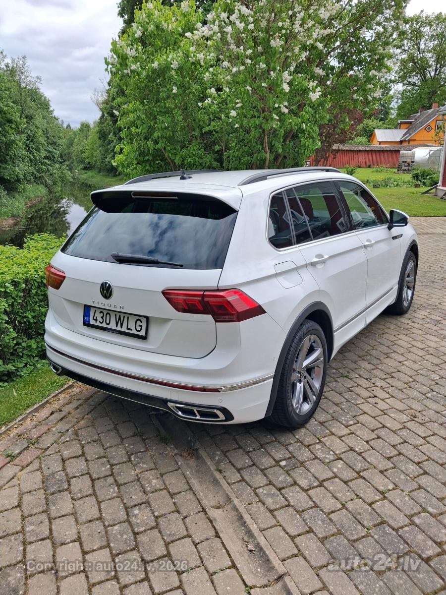 Balts Volkswagen Tiguan 2021 Tallina, ar dzinēja tilpumu 1.50 L un nobraukumu 116 tūkst. km par 28000 €, foto 4 vietnē AUTOMOTO.COM.LV