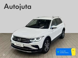 Balts Volkswagen Tiguan 2021 Kauņa, ar dzinēja tilpumu 1.40 L un nobraukumu 99 tūkst. km par 23800 €, foto  vietnē AUTOMOTO.COM.LV