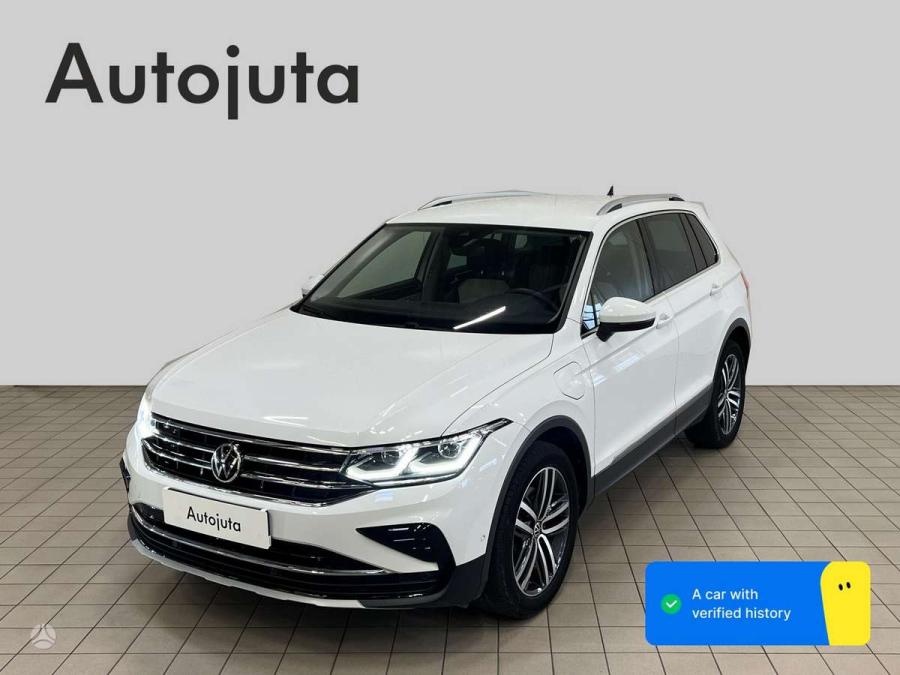 Balts Volkswagen Tiguan 2021 Kauņa, ar dzinēja tilpumu 1.40 L un nobraukumu 99 tūkst. km par 23800 €, foto 1 vietnē AUTOMOTO.COM.LV