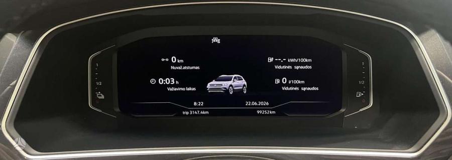 Balts Volkswagen Tiguan 2021 Kauņa, ar dzinēja tilpumu 1.40 L un nobraukumu 99 tūkst. km par 23800 €, foto 9 vietnē AUTOMOTO.COM.LV
