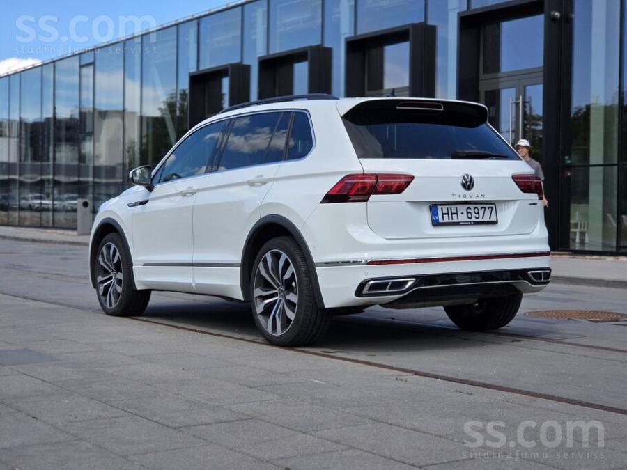 Balts Volkswagen Tiguan 2021 Rīga, ar dzinēja tilpumu 2.00 L un nobraukumu 48 tūkst. km par 30500 €, foto 4 vietnē AUTOMOTO.COM.LV