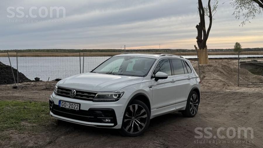Белый Фольксваген Тигуан 2021 в Рига, объемом двигателя 2.00 л и пробегом 161 тыс. км за 24900 €, фото 1 на AUTOMOTO.COM.LV