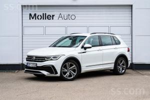 Balts Volkswagen Tiguan 2021 Rīga, ar dzinēja tilpumu 1.50 L un nobraukumu 73 tūkst. km par 24950 €, foto  vietnē AUTOMOTO.COM.LV