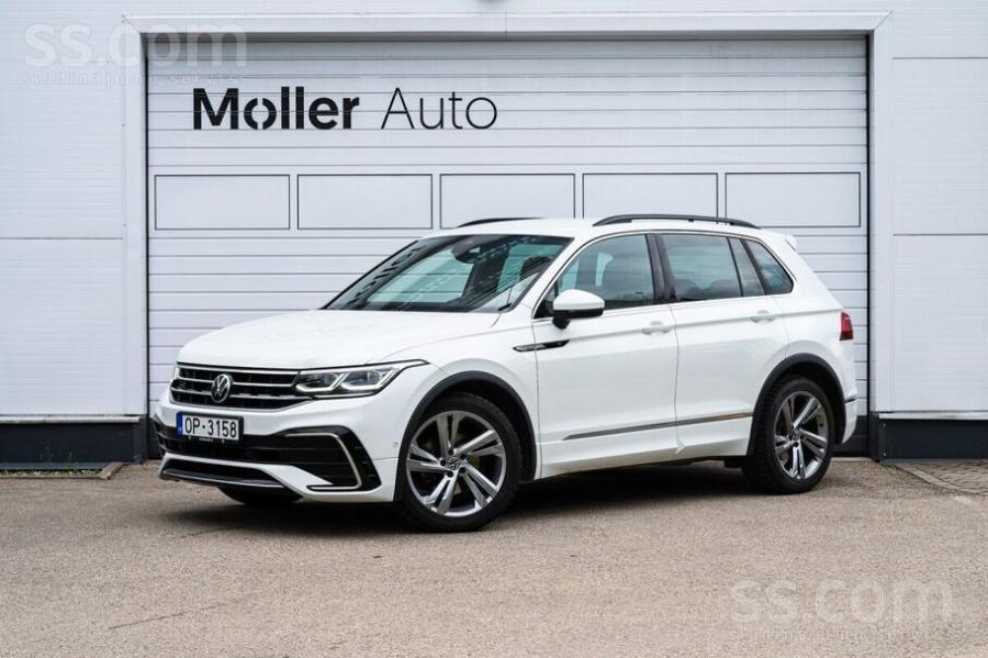 Balts Volkswagen Tiguan 2021 Rīga, ar dzinēja tilpumu 1.50 L un nobraukumu 73 tūkst. km par 24950 €, foto 1 vietnē AUTOMOTO.COM.LV