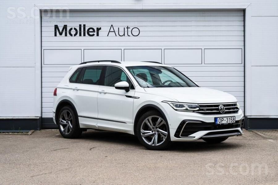 Balts Volkswagen Tiguan 2021 Rīga, ar dzinēja tilpumu 1.50 L un nobraukumu 73 tūkst. km par 24950 €, foto 3 vietnē AUTOMOTO.COM.LV