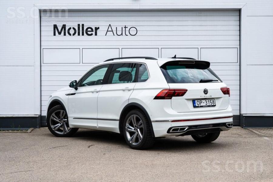 Balts Volkswagen Tiguan 2021 Rīga, ar dzinēja tilpumu 1.50 L un nobraukumu 73 tūkst. km par 24950 €, foto 5 vietnē AUTOMOTO.COM.LV