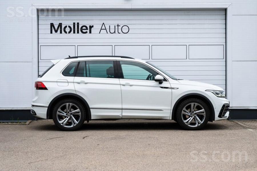 Balts Volkswagen Tiguan 2021 Rīga, ar dzinēja tilpumu 1.50 L un nobraukumu 73 tūkst. km par 24950 €, foto 6 vietnē AUTOMOTO.COM.LV