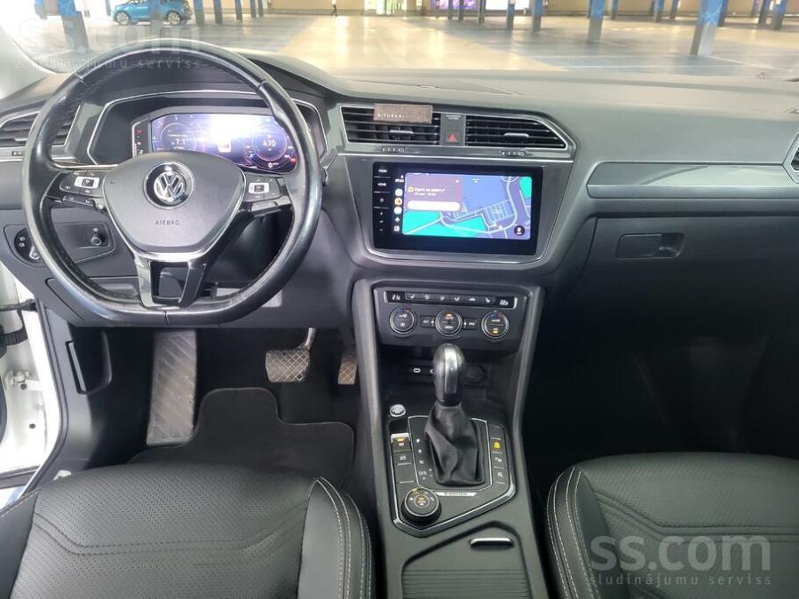 Balts Volkswagen Tiguan 2021 Rīga, ar dzinēja tilpumu 2.00 L un nobraukumu 139 tūkst. km par 23900 €, foto 12 vietnē AUTOMOTO.COM.LV