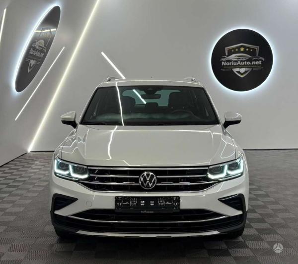 White Volkswagen Tiguan 2021 in Marijampole, with an engine capacity of 1.97 L and mileage of 307 thousand km for 18750 €, photo 8 on AUTOMOTO.COM.LV