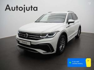 Balts Volkswagen Tiguan 2021 Viļņa, ar dzinēja tilpumu 1.98 L un nobraukumu 39 tūkst. km par 30500 €, foto  vietnē AUTOMOTO.COM.LV