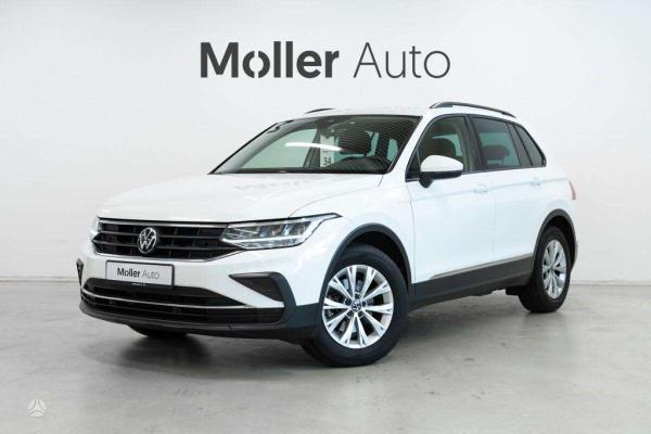 Balts Volkswagen Tiguan 2021 Viļņa, ar dzinēja tilpumu 1.50 L un nobraukumu 99 tūkst. km par 20900 €, foto 1 vietnē AUTOMOTO.COM.LV