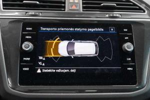 White Volkswagen Tiguan 2021 in Vilnius, with an engine capacity of 1.50 L and mileage of 99 thousand km for 20900 €, photo 13 on AUTOMOTO.COM.LV
