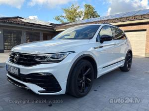 White Volkswagen Tiguan 2021 in Kuressaare, with an engine capacity of 1.50 L and mileage of 93 thousand km for 32990 €, photo  on AUTOMOTO.COM.LV
