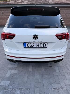 White Volkswagen Tiguan 2021 in Kuressaare, with an engine capacity of 1.50 L and mileage of 93 thousand km for 32990 €, photo 10 on AUTOMOTO.COM.LV