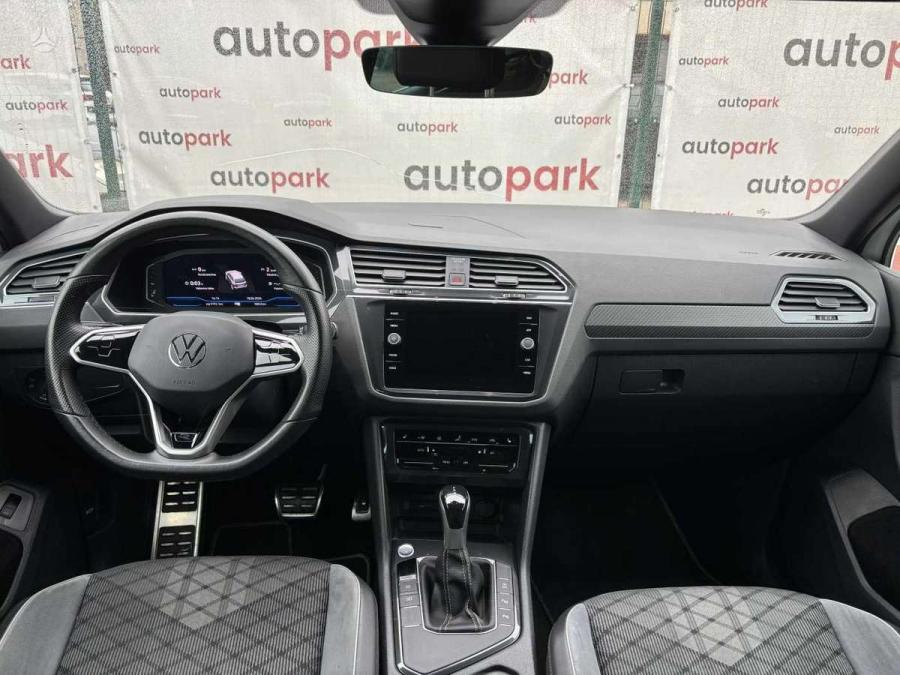 White Volkswagen Tiguan 2021 in Klaipeda, with an engine capacity of 1.50 L and mileage of 98 thousand km for 20970 €, photo 9 on AUTOMOTO.COM.LV