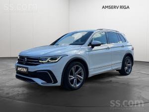Белый Фольксваген Тигуан 2021 в Рига, объемом двигателя 1.40 л и пробегом 123 тыс. км за 23900 €, фото  на AUTOMOTO.COM.LV