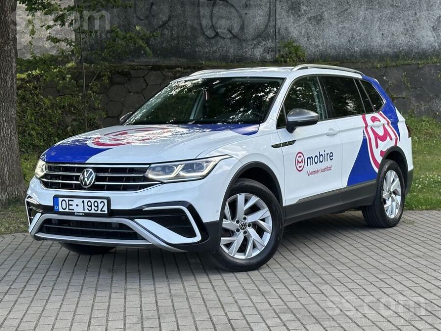 Balts Volkswagen Tiguan 2022 Rīga, ar dzinēja tilpumu 1.50 L un nobraukumu 87 tūkst. km par 26950 €, foto 1 vietnē AUTOMOTO.COM.LV