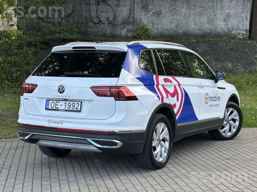 Balts Volkswagen Tiguan 2022 Rīga, ar dzinēja tilpumu 1.50 L un nobraukumu 87 tūkst. km par 26950 €, foto 4 vietnē AUTOMOTO.COM.LV