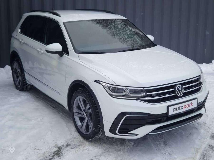 Balts Volkswagen Tiguan 2022 Viļņa, ar dzinēja tilpumu 1.40 L un nobraukumu 83 tūkst. km par 27900 €, foto 2 vietnē AUTOMOTO.COM.LV