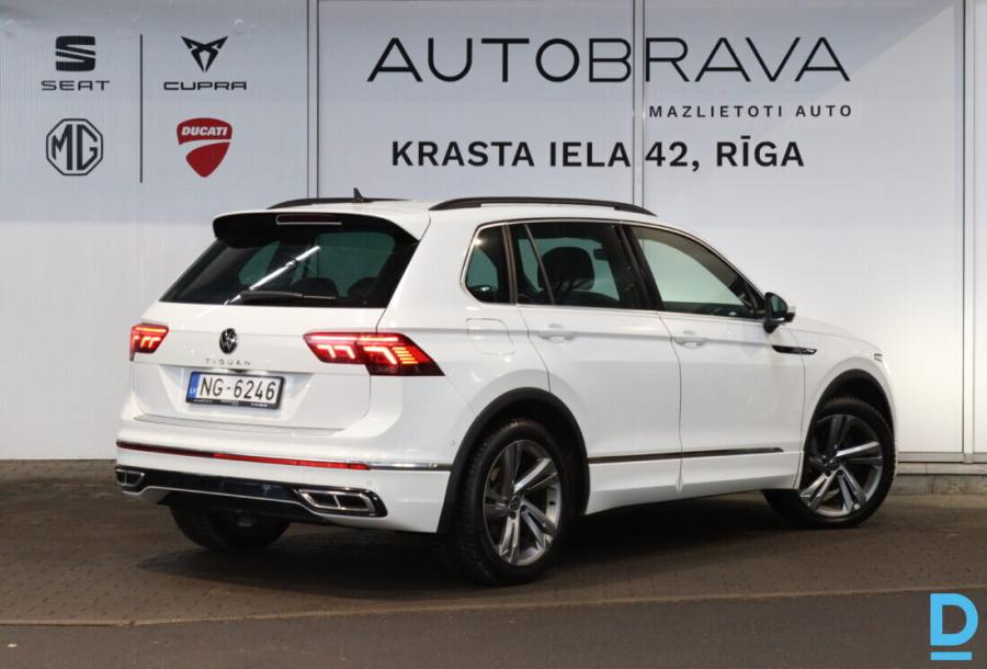 Balts Volkswagen Tiguan 2022 Rīga, ar dzinēja tilpumu 1.50 L un nobraukumu 167 tūkst. km par 23000 €, foto 2 vietnē AUTOMOTO.COM.LV
