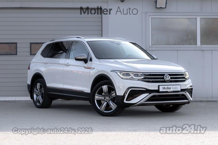 White Volkswagen Tiguan 2022 in Jelgava, with an engine capacity of 2.00 L and mileage of 159 thousand km for 28800 €, photo 2 on AUTOMOTO.COM.LV