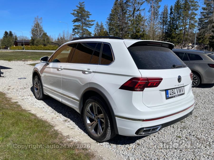 Balts Volkswagen Tiguan 2022 Tallina, ar dzinēja tilpumu 1.40 L un nobraukumu 44 tūkst. km par 31900 €, foto 4 vietnē AUTOMOTO.COM.LV
