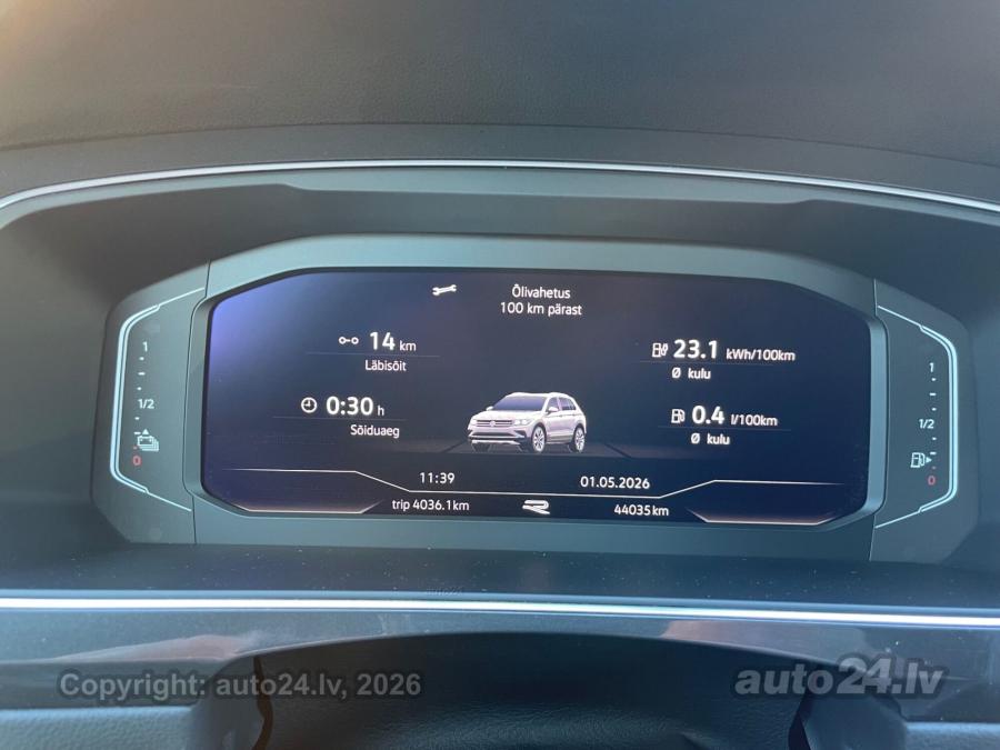 Balts Volkswagen Tiguan 2022 Tallina, ar dzinēja tilpumu 1.40 L un nobraukumu 44 tūkst. km par 31900 €, foto 12 vietnē AUTOMOTO.COM.LV