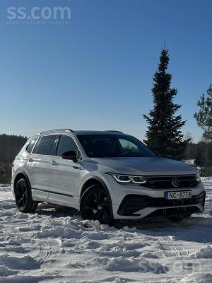 Balts Volkswagen Tiguan 2022 Rīga, ar dzinēja tilpumu 2.00 L un nobraukumu 98 tūkst. km par 31500 €, foto  vietnē AUTOMOTO.COM.LV