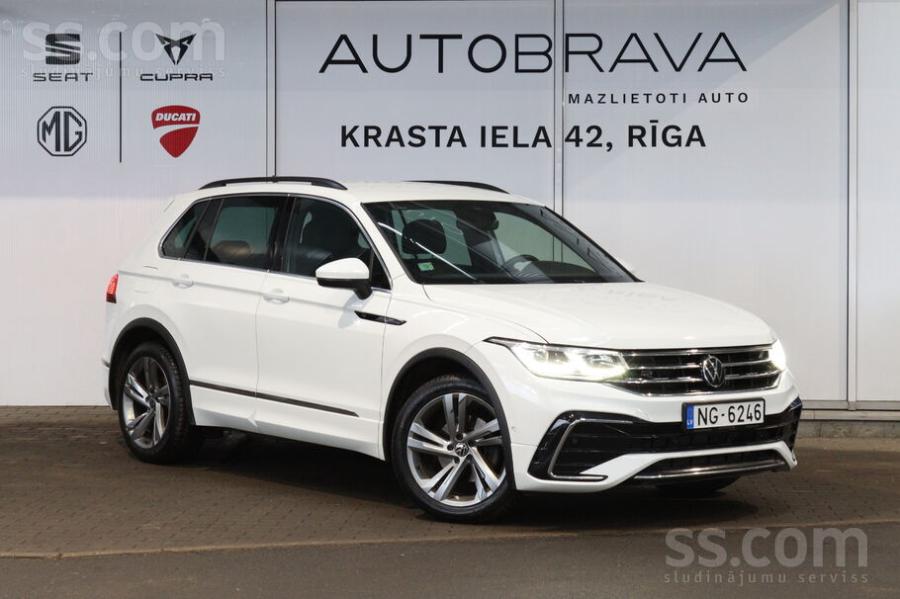 Balts Volkswagen Tiguan 2022 Rīga, ar dzinēja tilpumu 1.50 L un nobraukumu 167 tūkst. km par 23000 €, foto 4 vietnē AUTOMOTO.COM.LV