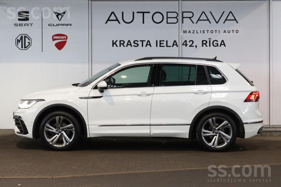 Balts Volkswagen Tiguan 2022 Rīga, ar dzinēja tilpumu 1.50 L un nobraukumu 167 tūkst. km par 23000 €, foto 5 vietnē AUTOMOTO.COM.LV