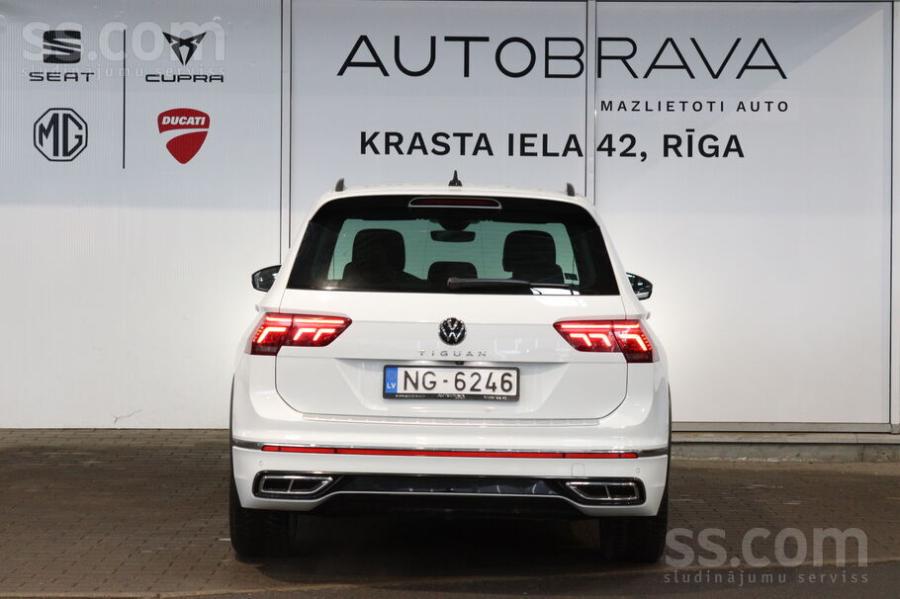 Balts Volkswagen Tiguan 2022 Rīga, ar dzinēja tilpumu 1.50 L un nobraukumu 167 tūkst. km par 23000 €, foto 8 vietnē AUTOMOTO.COM.LV