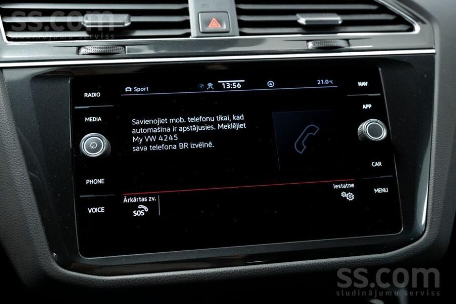 Белый Фольксваген Тигуан 2022 в Рига, объемом двигателя 1.40 л и пробегом 85 тыс. км за 29500 €, фото 26 на AUTOMOTO.COM.LV