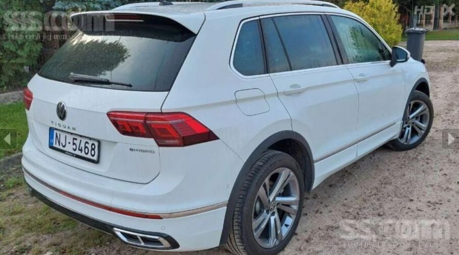 Balts Volkswagen Tiguan 2022 Rīga, ar dzinēja tilpumu 1.40 L un nobraukumu 52 tūkst. km par 28500 €, foto 7 vietnē AUTOMOTO.COM.LV