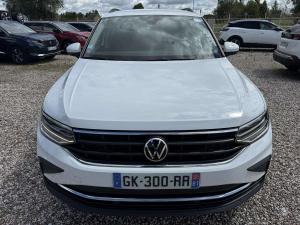 White Volkswagen Tiguan 2022 in Marijampole, with an engine capacity of 1.50 L and mileage of 164 thousand km for 19596 €, photo 3 on AUTOMOTO.COM.LV