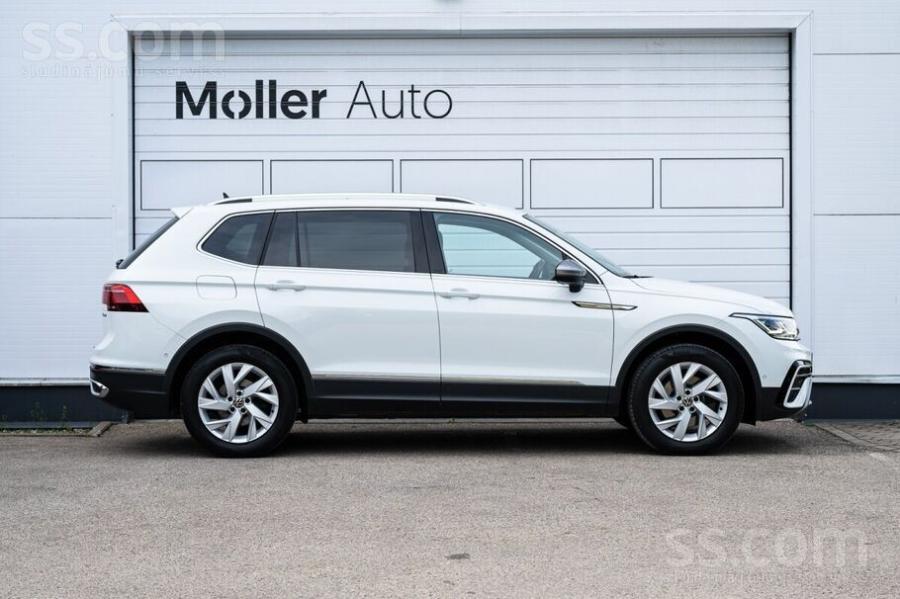 Balts Volkswagen Tiguan 2022 Rīga, ar dzinēja tilpumu 2.00 L un nobraukumu 74 tūkst. km par 29950 €, foto 6 vietnē AUTOMOTO.COM.LV