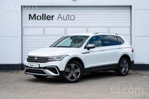 White Volkswagen Tiguan 2022 in Riga, with an engine capacity of 2.00 L and mileage of 86 thousand km for 28950 €, photo  on AUTOMOTO.COM.LV